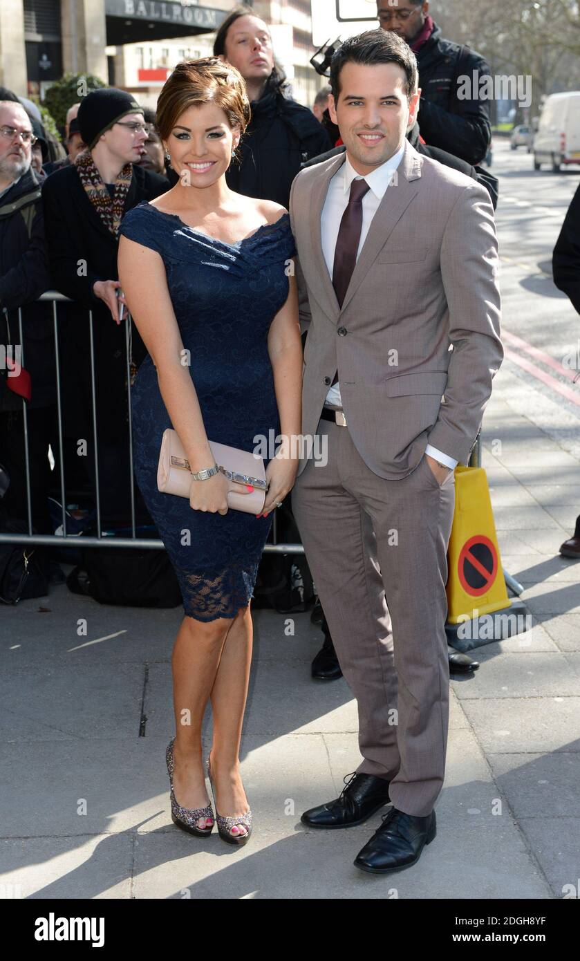 Ricky Rayment and Jessica Wright arriving at the 2013 TRIC Awards, at ...