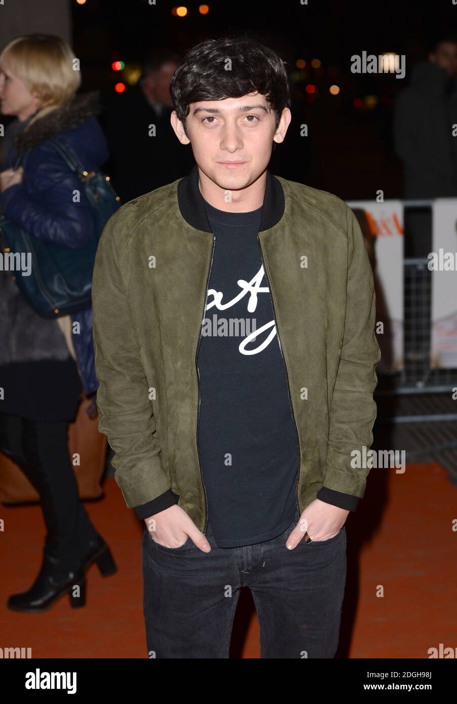 Craig Roberts arriving at the David Bowie Is exhibition private view ...
