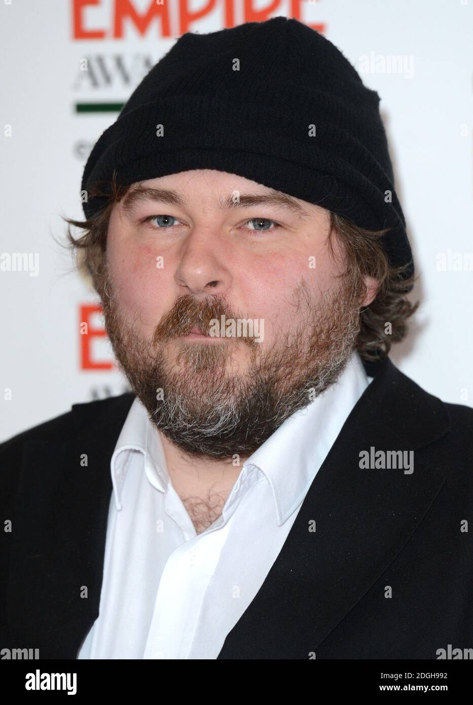 Ben Wheatley arriving at the Empire Film Awards at the Grosvenor House ...
