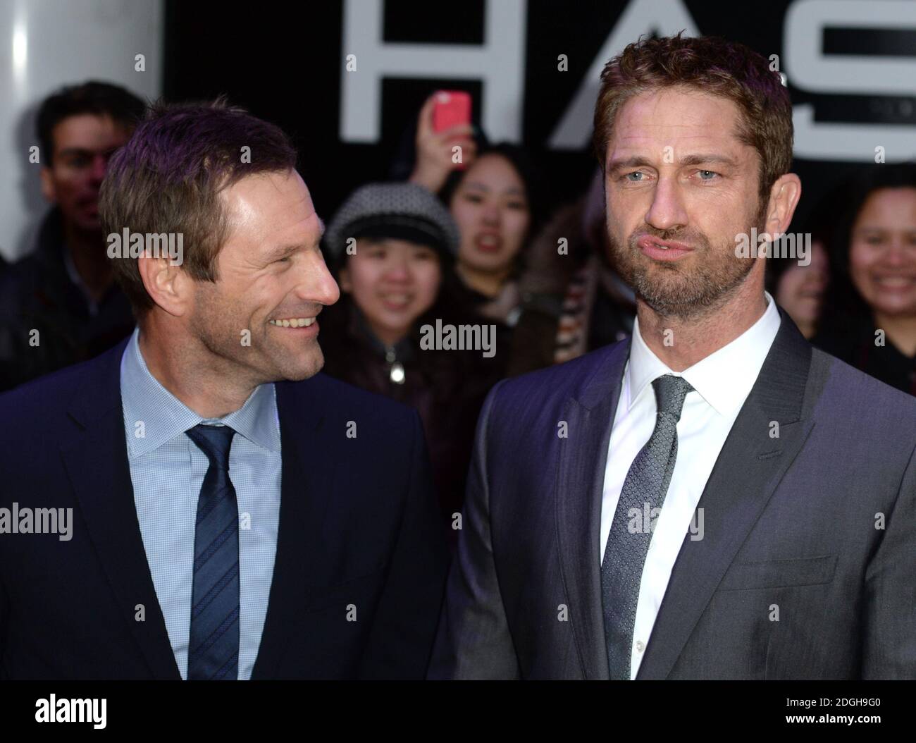 Gerard butler aaron eckhart hi-res stock photography and images - Alamy