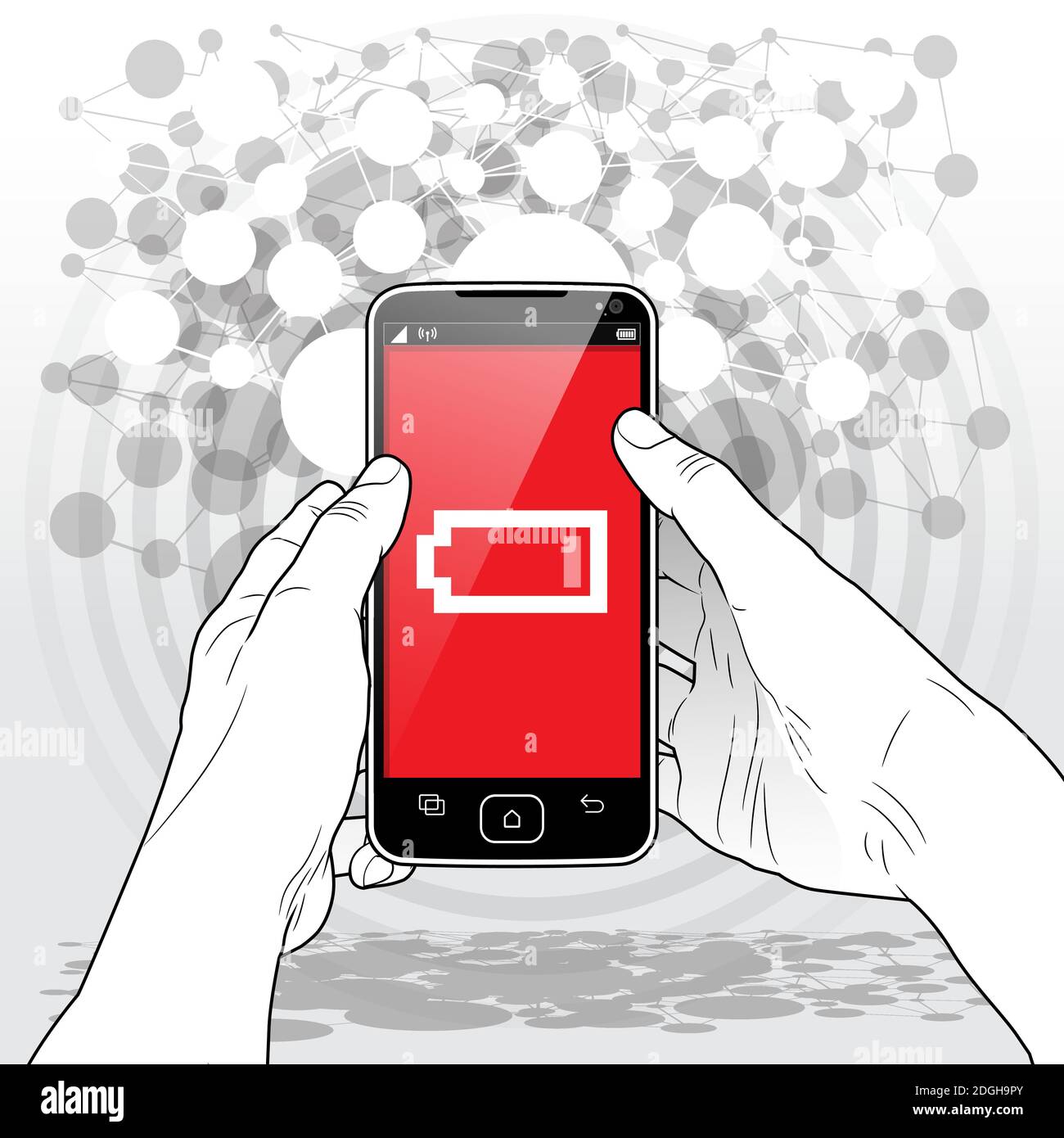 Lithium ion battery Stock Vector Images - Alamy