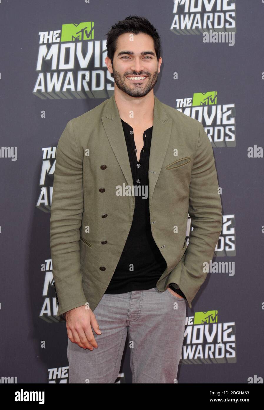 Tyler Hoechlin arriving at The MTV Movie Awards 2013, Sony Pictures ...