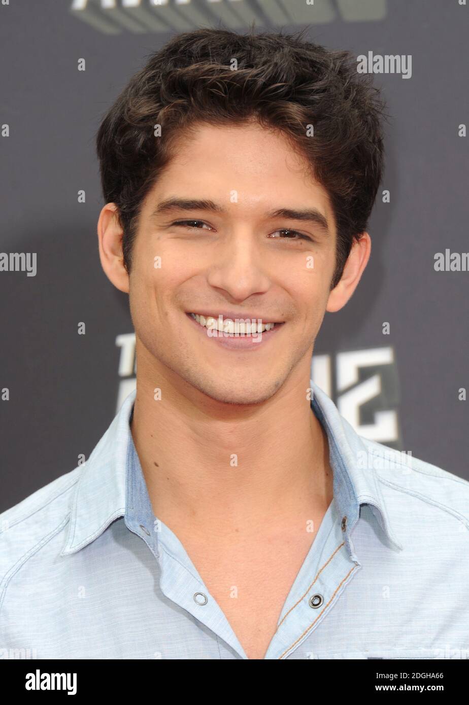 Tyler Posey arriving at The MTV Movie Awards 2013, Sony Pictures ...