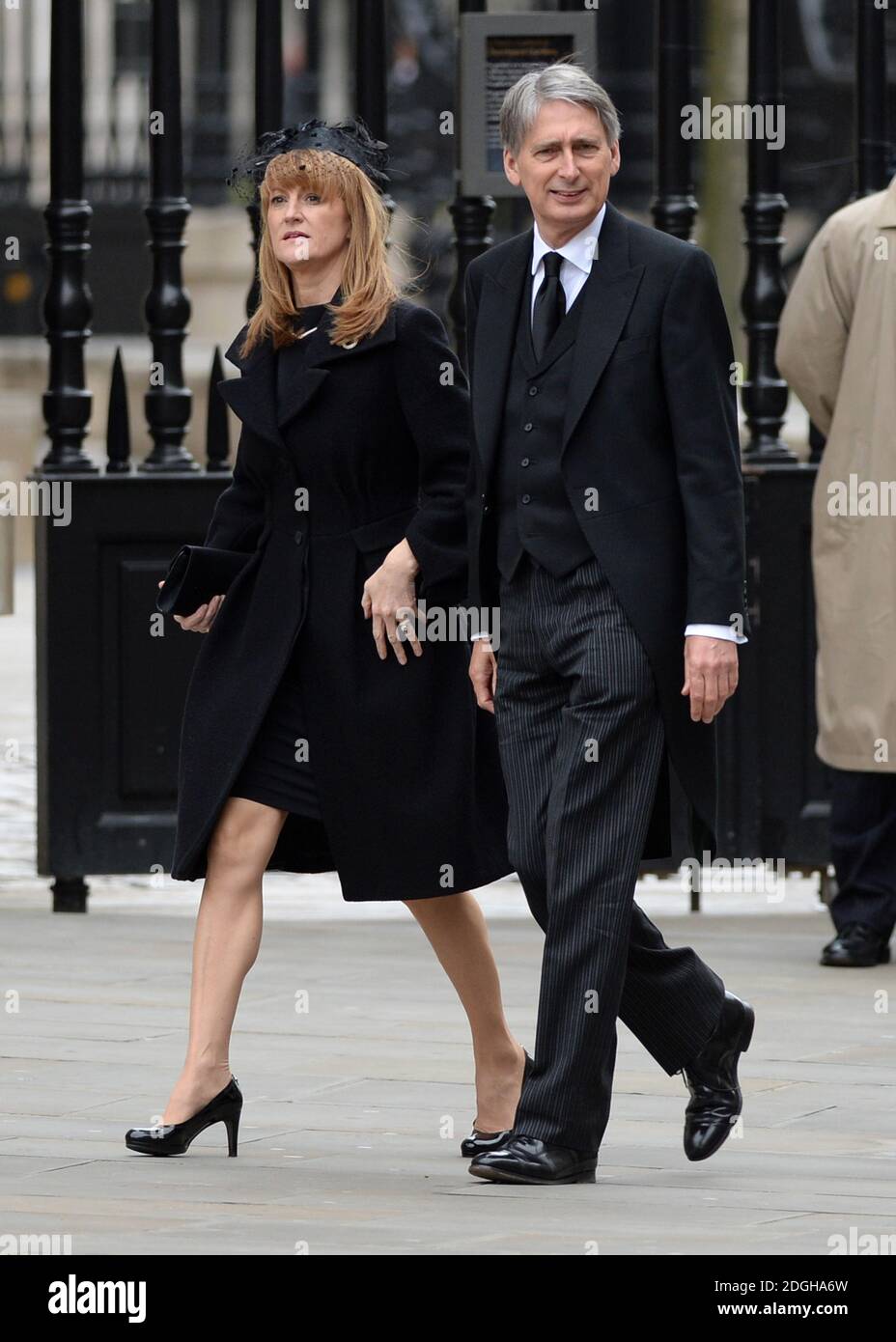 Phillip Hammond and Susan Carolyn Williams-Walker at The Funeral of ...