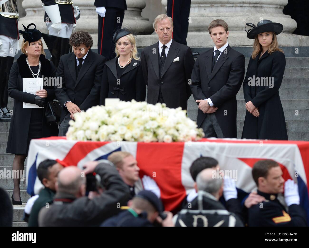 Carole Thatcher, Marco Grass, Sarah Thatcher, Mark Thatcher, Michael ...