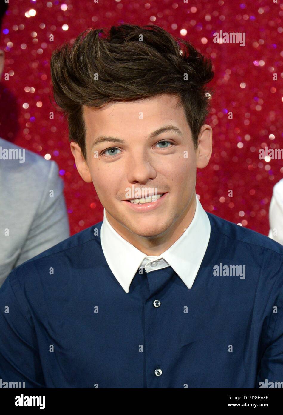 A wax models of Louis Tomlinson from the Band One Direction are ...