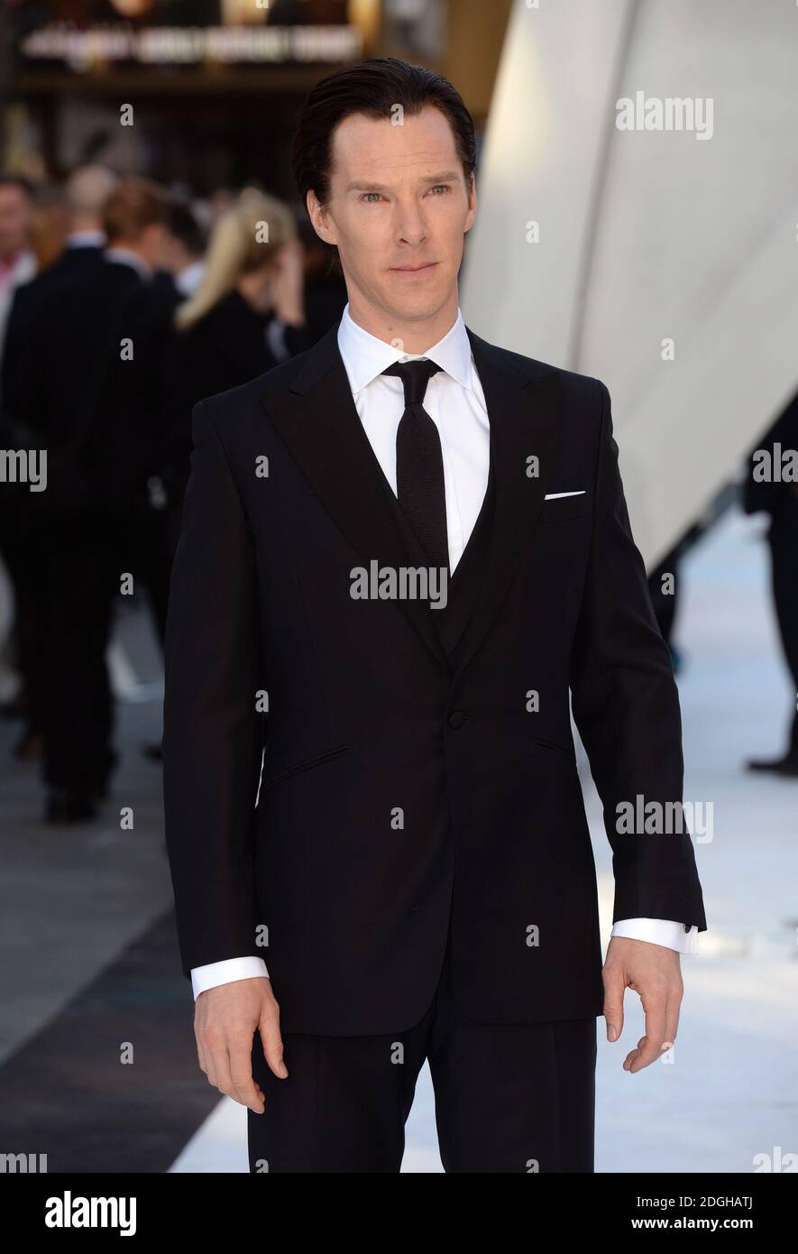 Benedict Cumberbatch arriving at the premiere of Star Trek Into ...