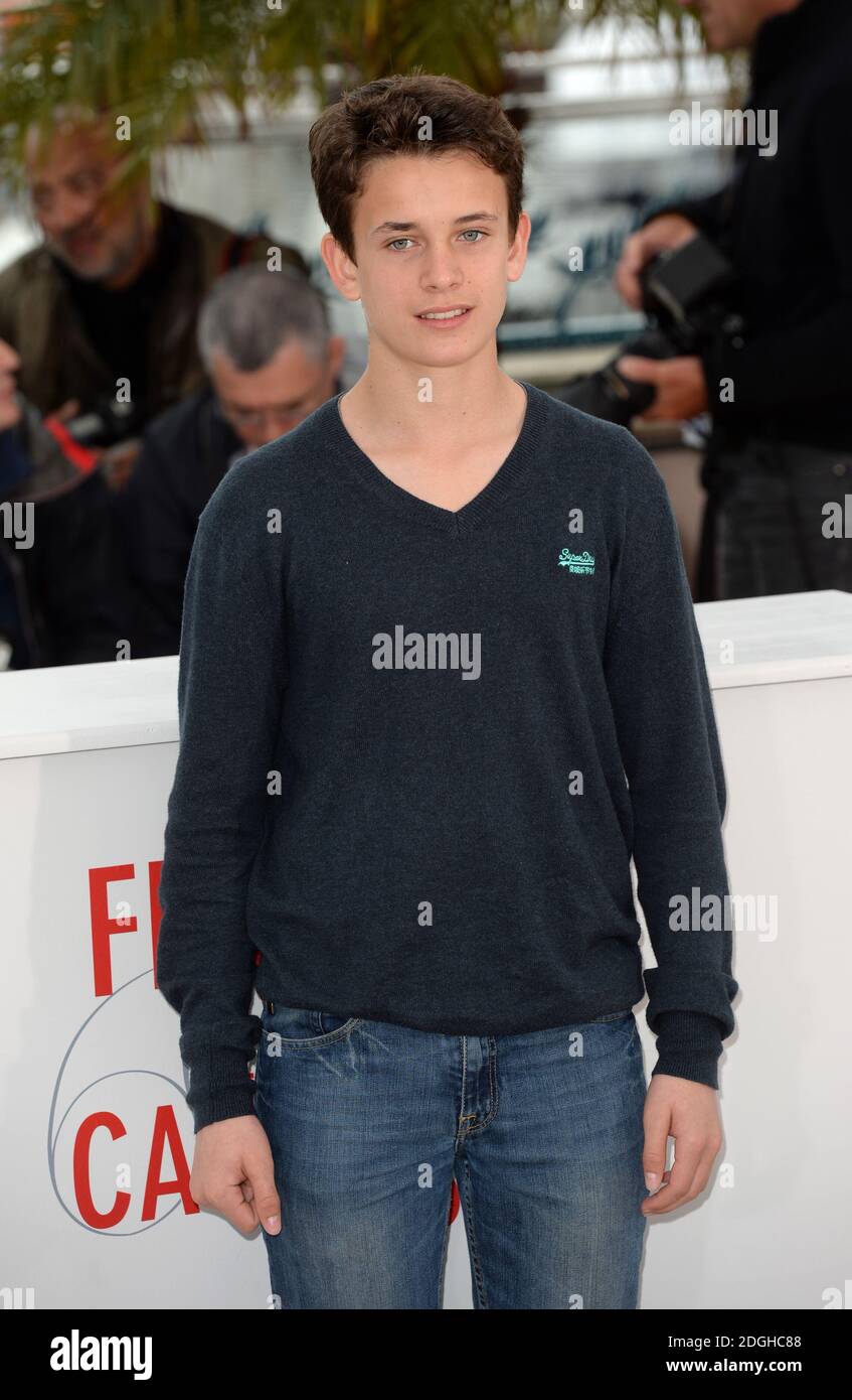 Fantin Ravat at the photocall for Jeune & Jolie, part of the 66th ...