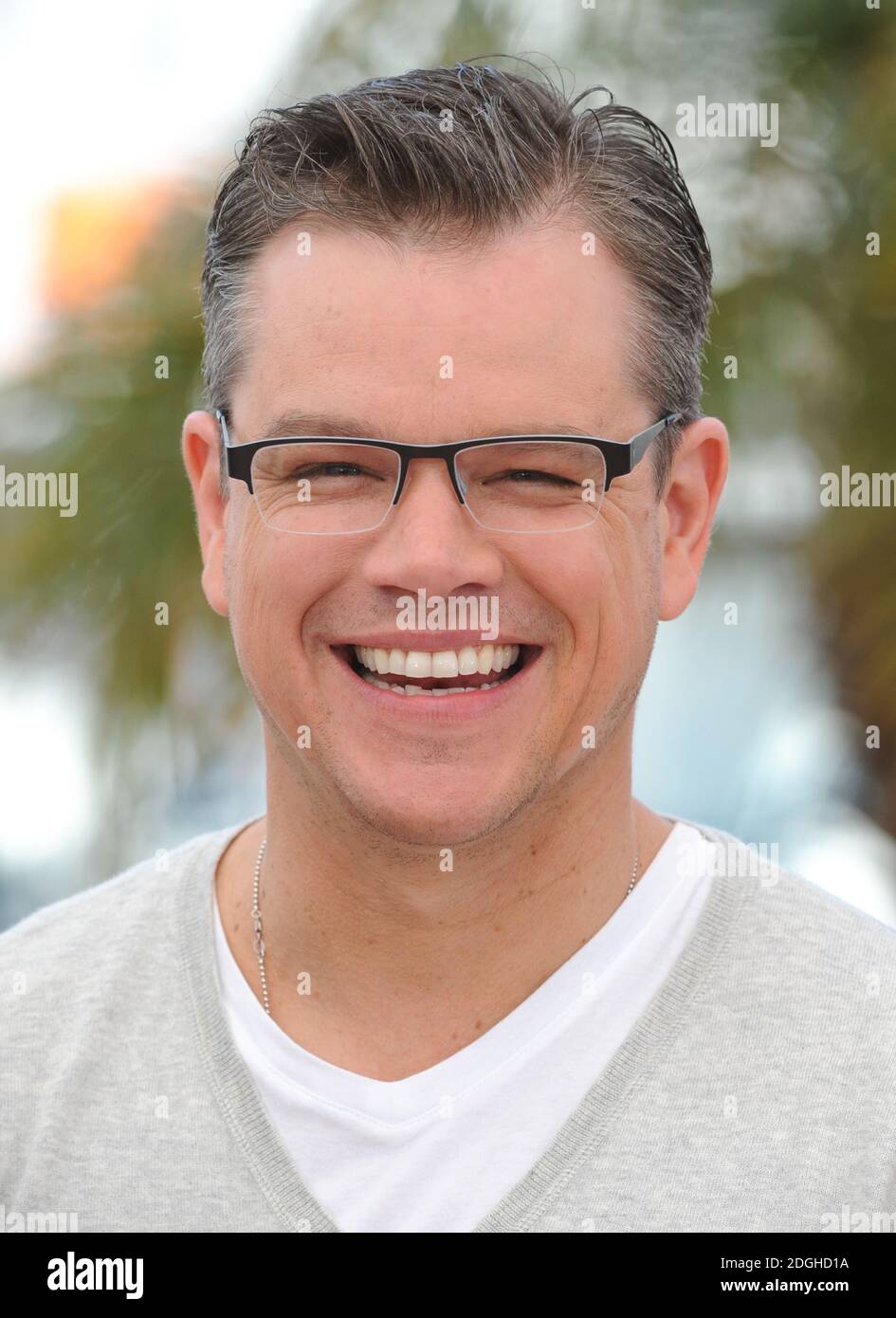 Matt Damon at the photocall for Behind The Candelabra, part of the 66th ...