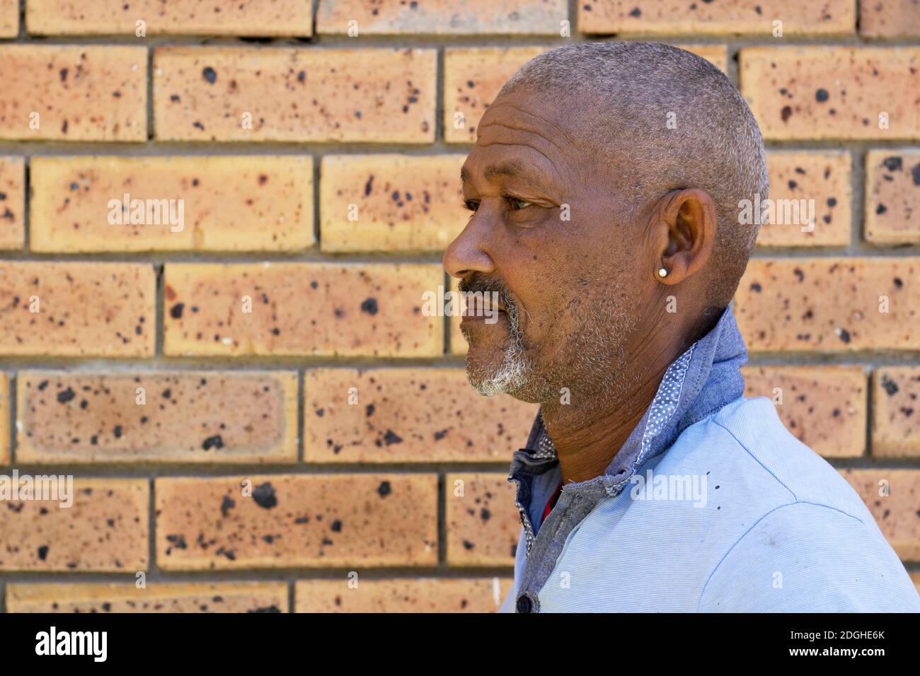 Cape colored with missing teeth Stock Photo - Alamy