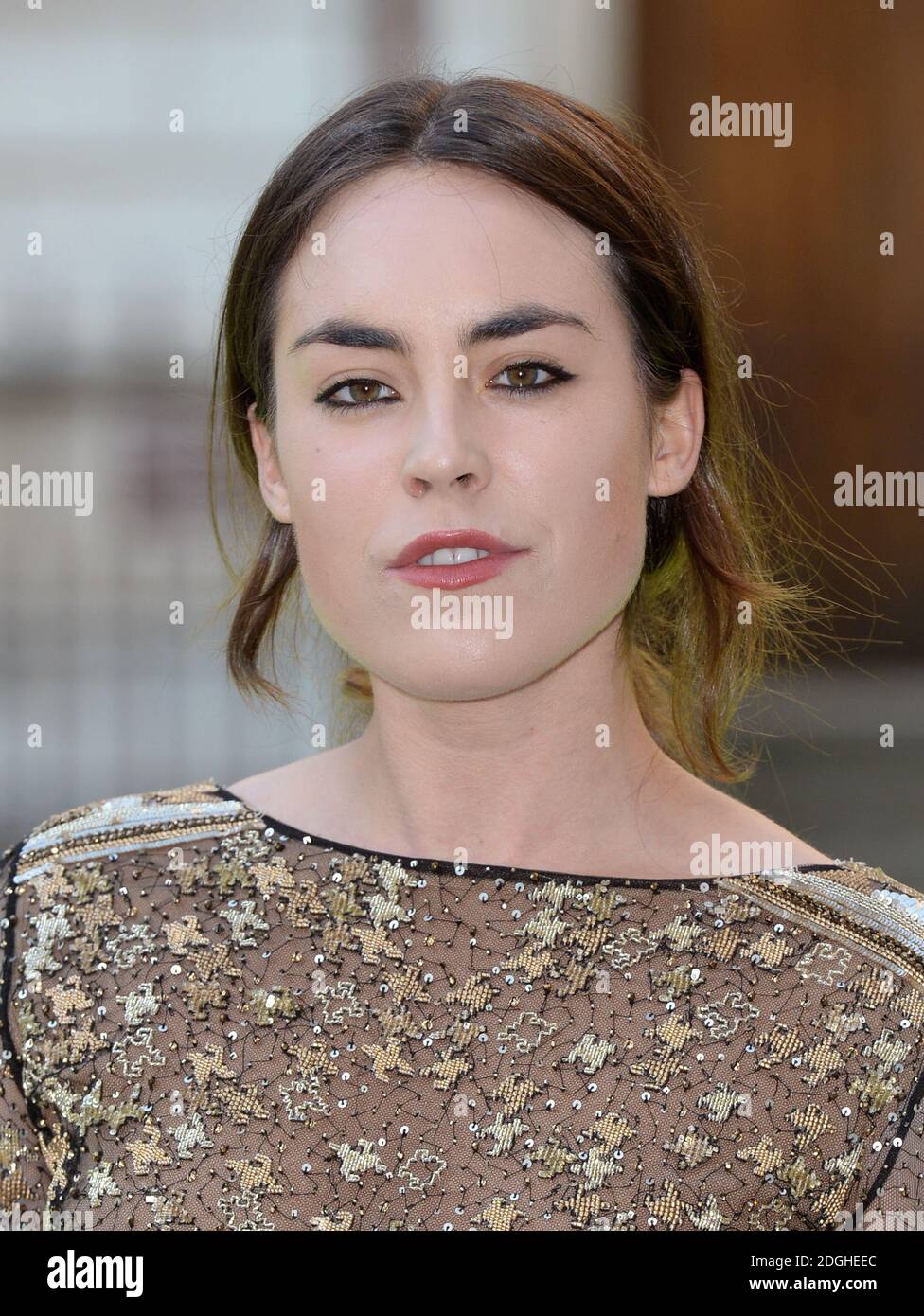 Talulah Harlech arriving at The Royal Academy Summer Exhibition Preview ...