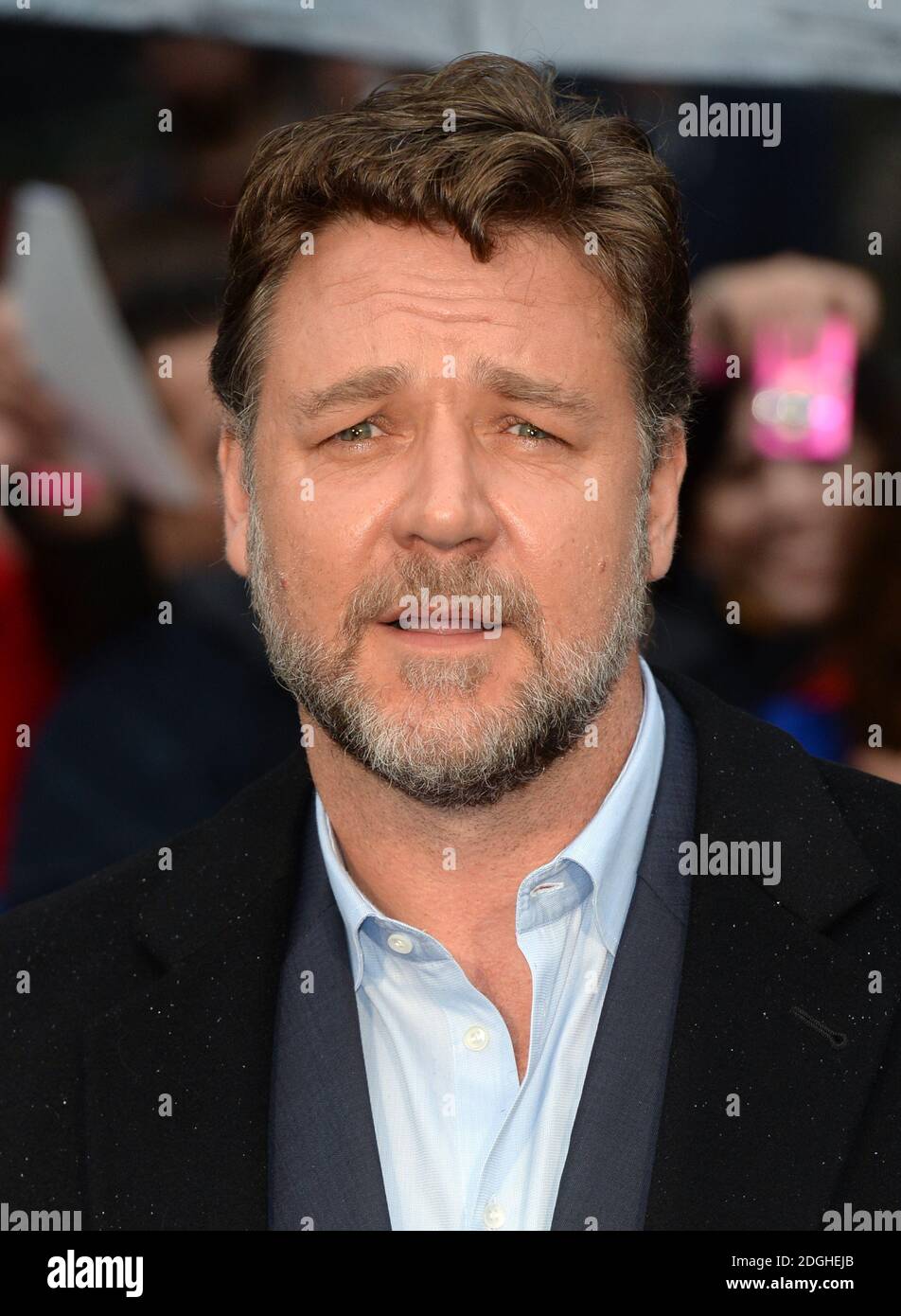Russell Crowe at the Superman Man of Steel European Premiere, Empire ...