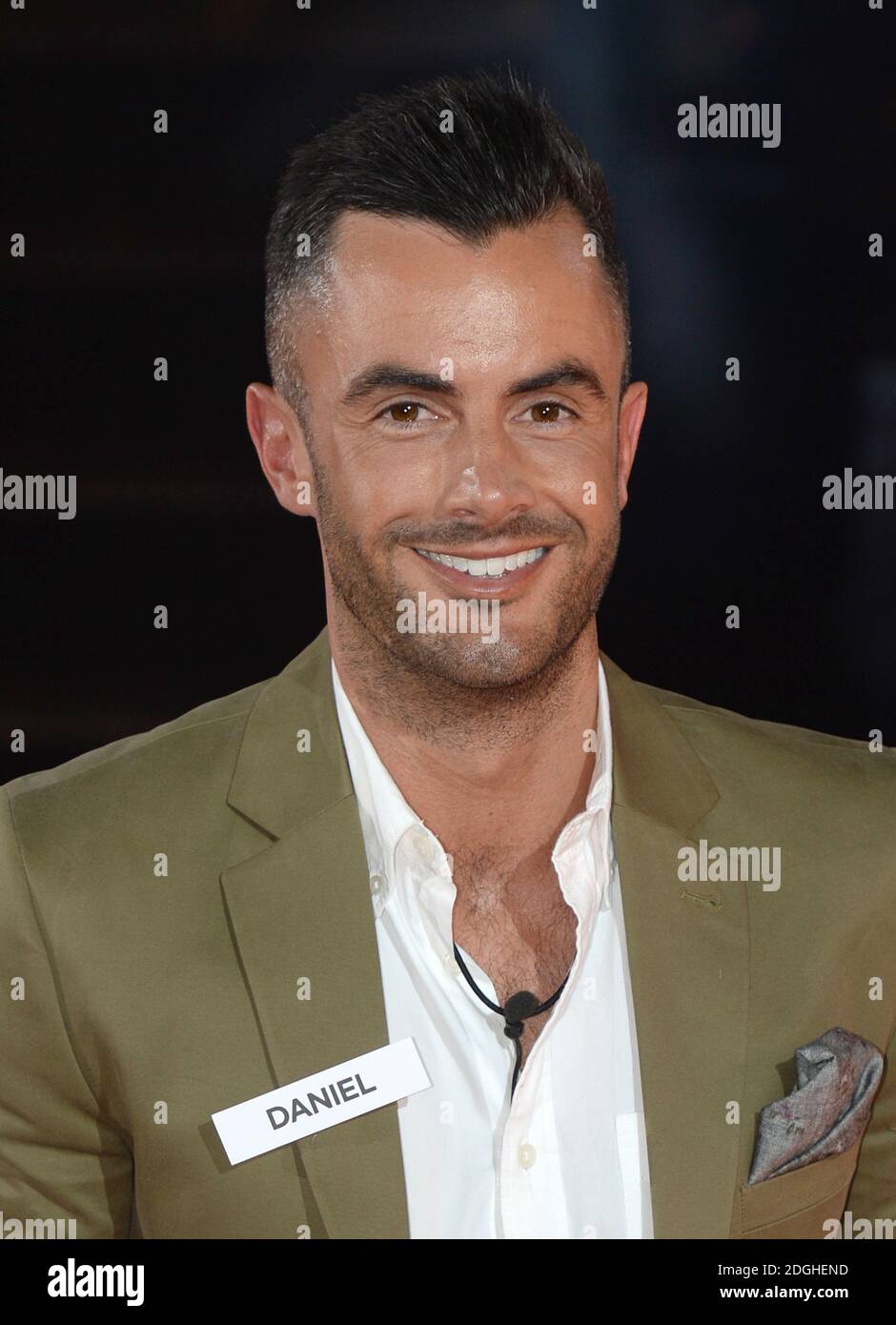 Daniel Neal arriving at the Big Brother Launch Night 2013, Elstree ...