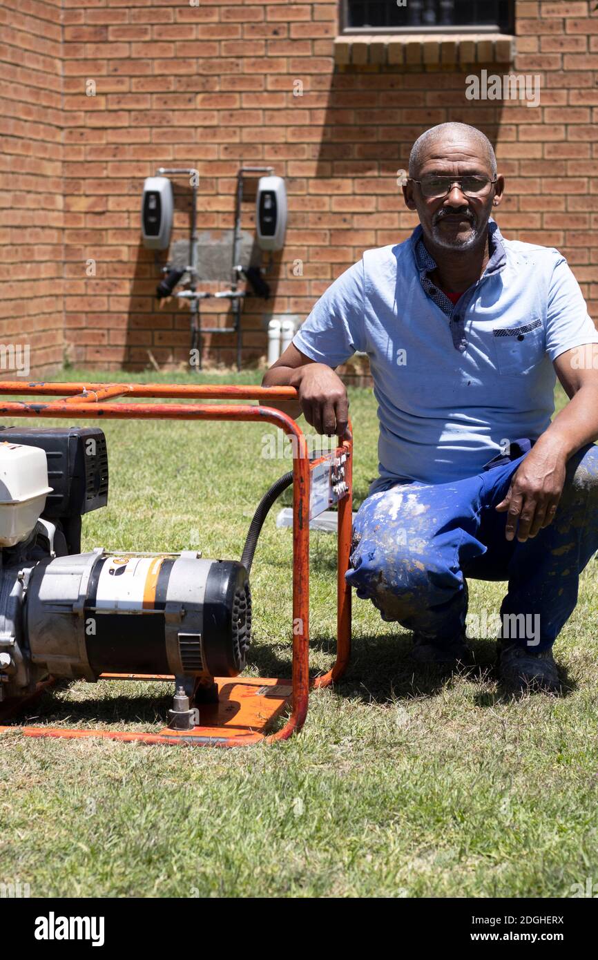 Cape colored with missing teeth Stock Photo - Alamy