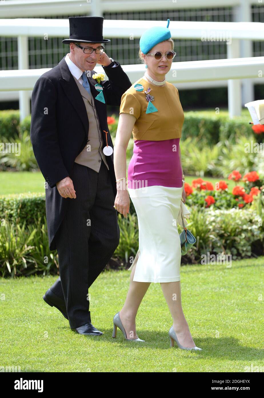 Lady Helen Taylor and Tim Taylor at Royal Ascot 2013, Ascot Racecourse ...