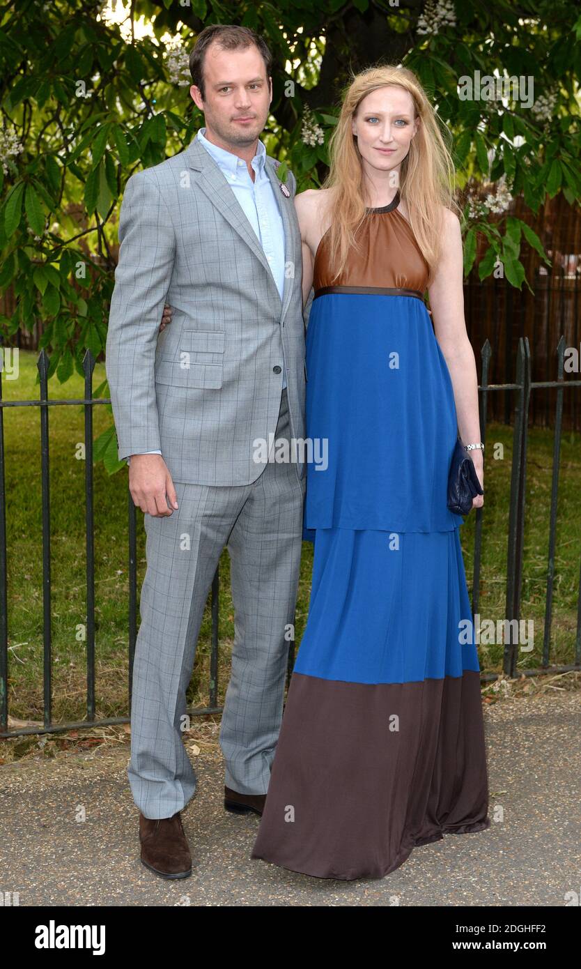 Jade Parfitt and partner arriving at the Serpentine Gallery Summer ...