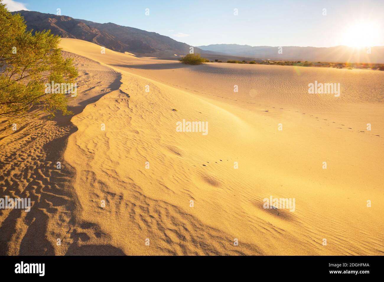 Sand dunes in California, USA. Beautiful nature landscapes travel ...