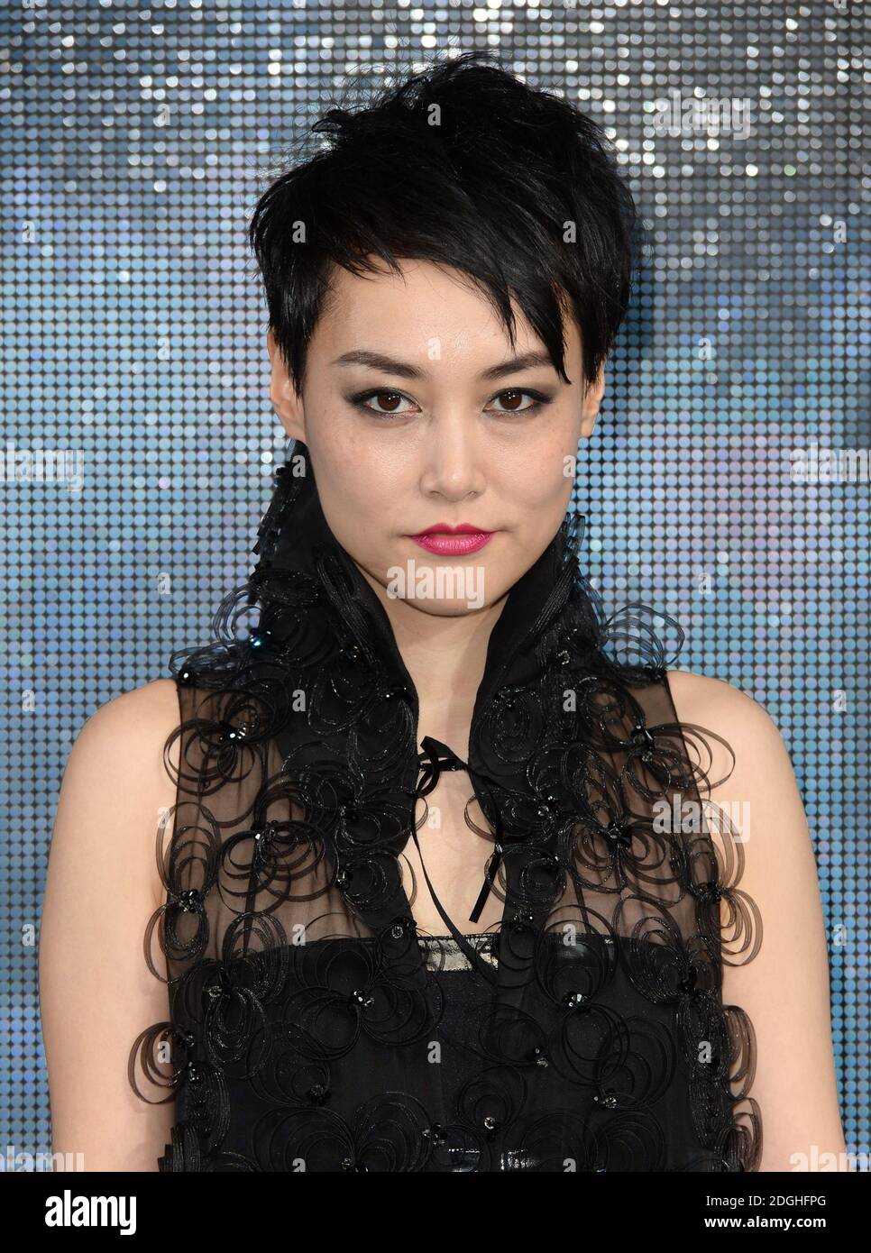 Rinko Kikuchi arriving for the European premiere of Pacific Rim at BFI ...