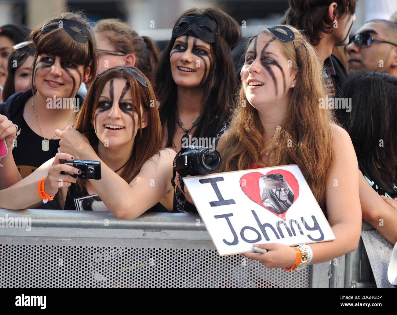 Lone Ranger Premiere London High Resolution Stock Photography and ...