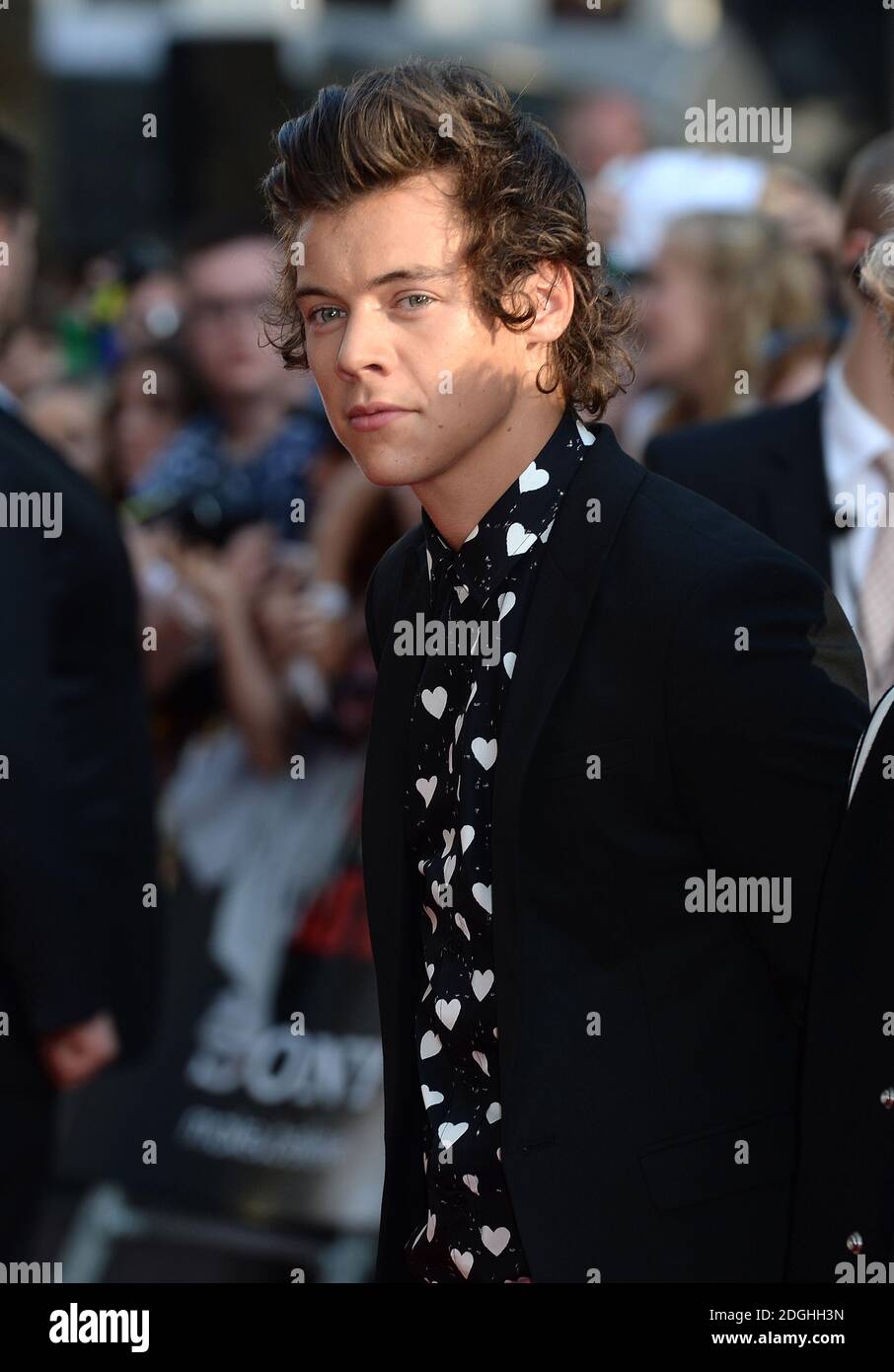 Harry Styles of One Direction attending the UK Premiere of This Is Us ...