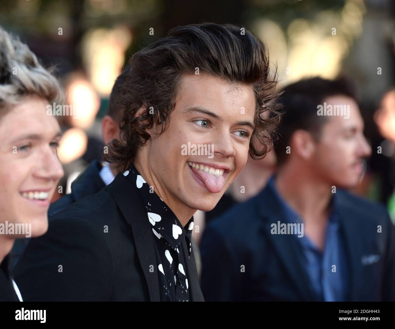 Harry Styles of One Direction attending the UK Premiere of This Is Us ...