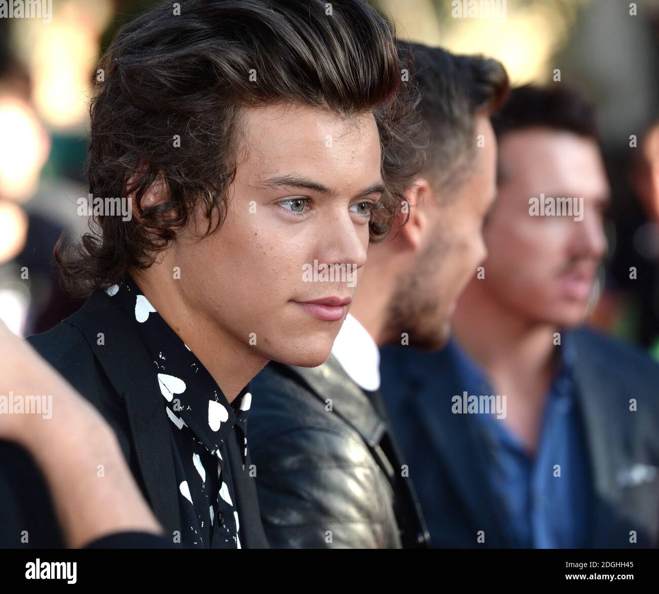 Harry Styles of One Direction attending the UK Premiere of This Is Us ...