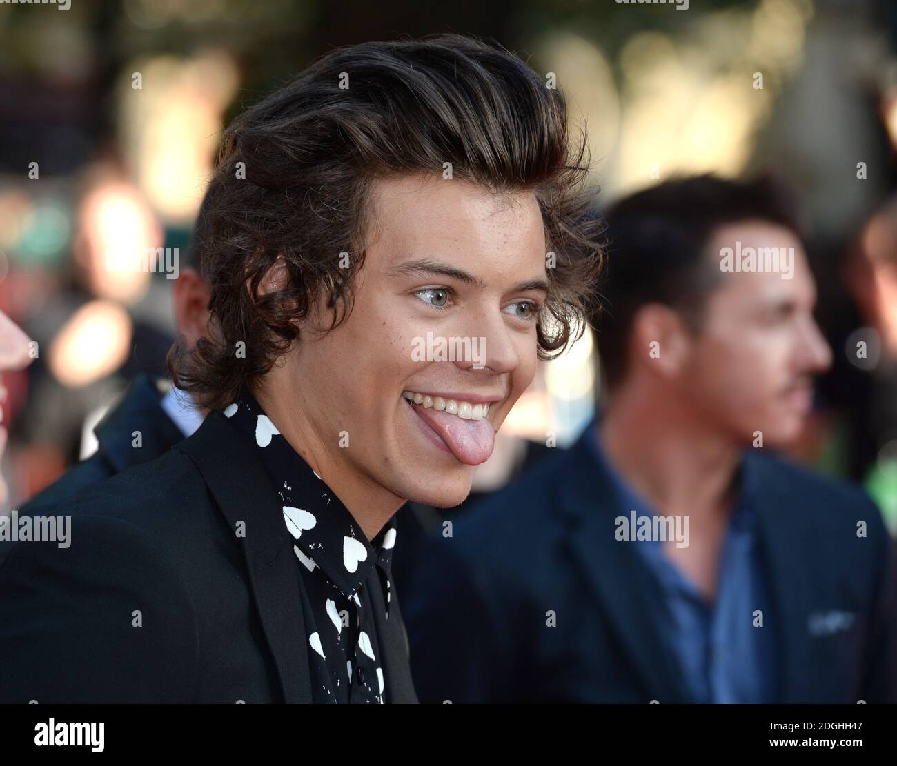 Harry Styles of One Direction attending the UK Premiere of This Is Us ...