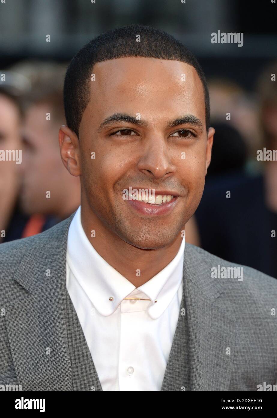 Marvin Humes attending the UK Premiere of This Is Us, Odeon Cinema, Leicester Square, London ...