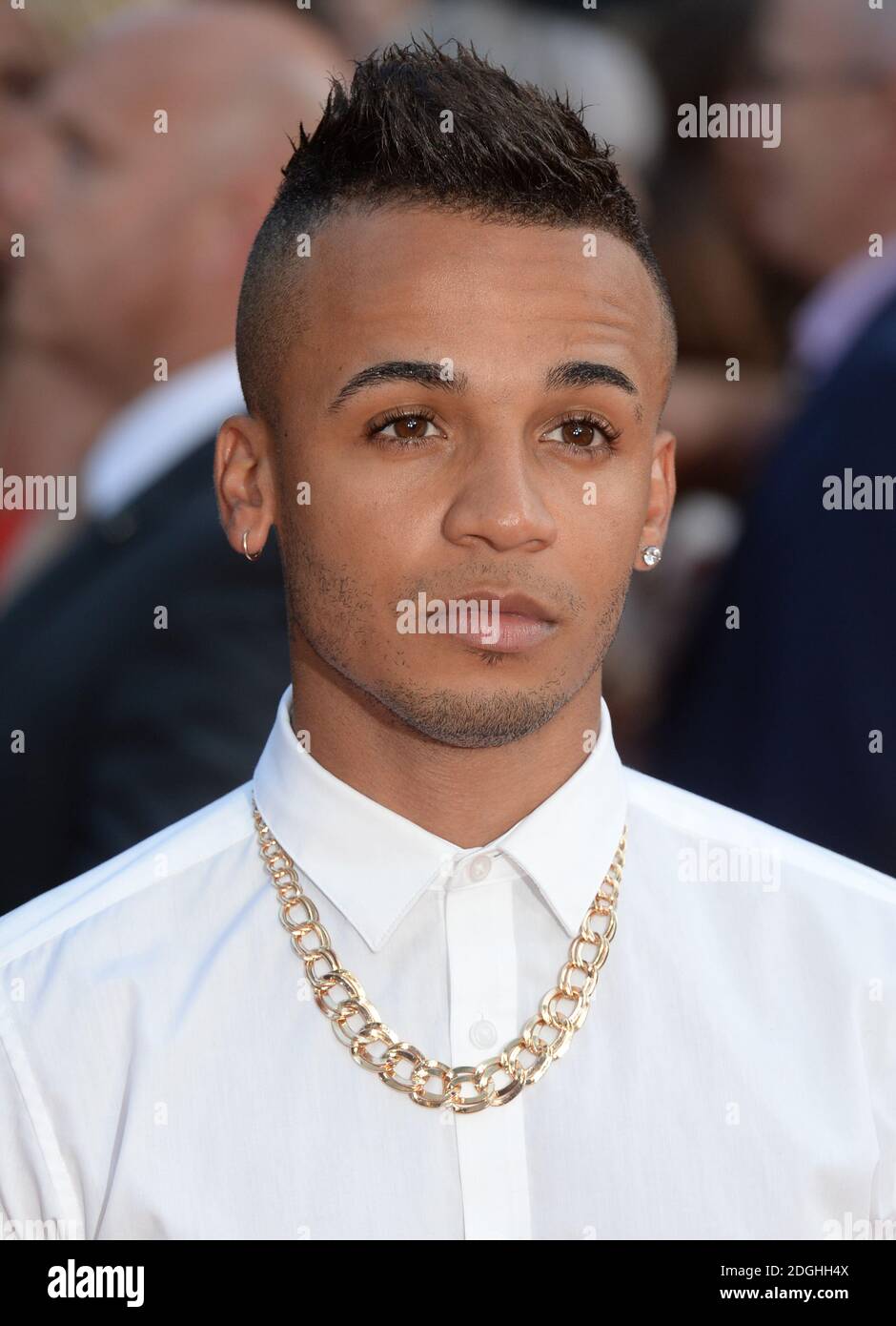 Aston Merrygold attending the UK Premiere of This Is Us, Odeon Cinema ...