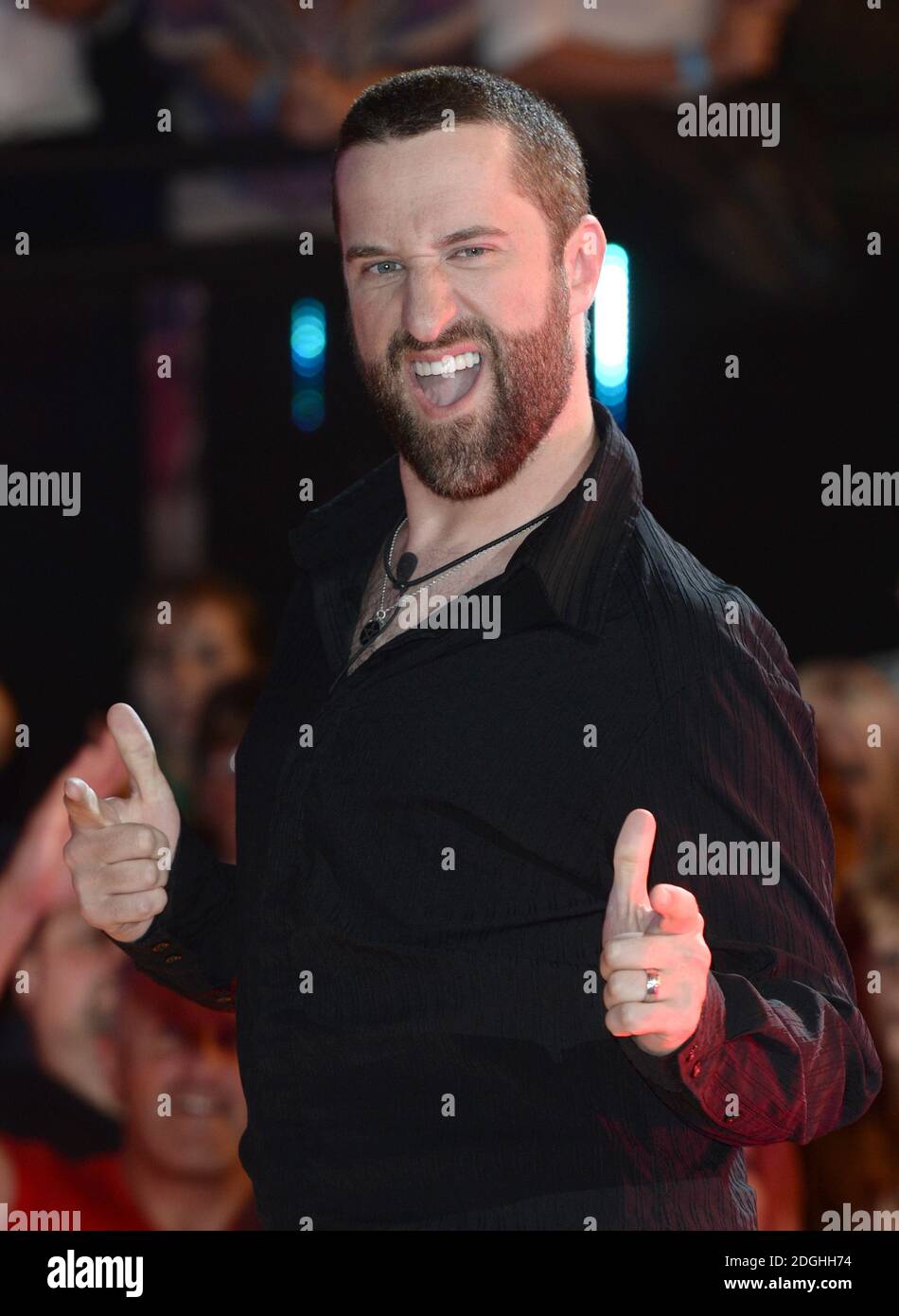 Dustin Diamond arriving at the Celebrity Big Brother House, Elstree ...