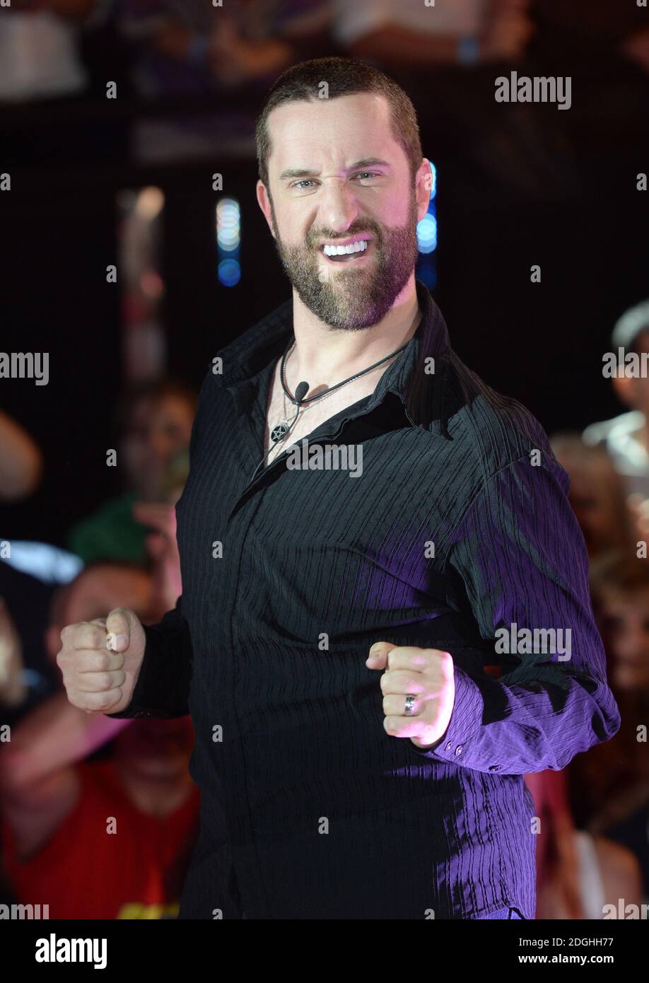 Dustin Diamond arriving at the Celebrity Big Brother House, Elstree ...