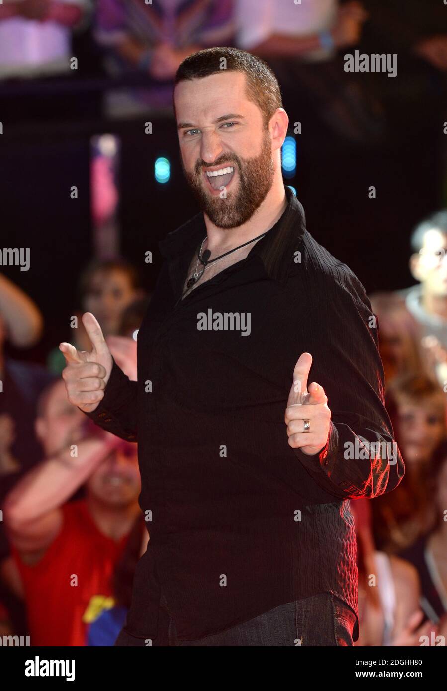 Dustin Diamond arriving at the Celebrity Big Brother House, Elstree ...