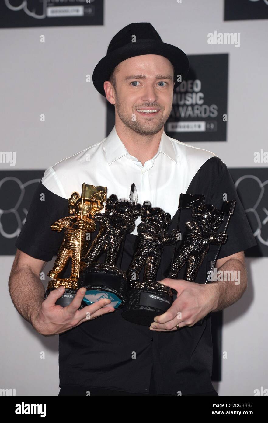 Timberlake mtv video music awards hi-res stock photography and images ...