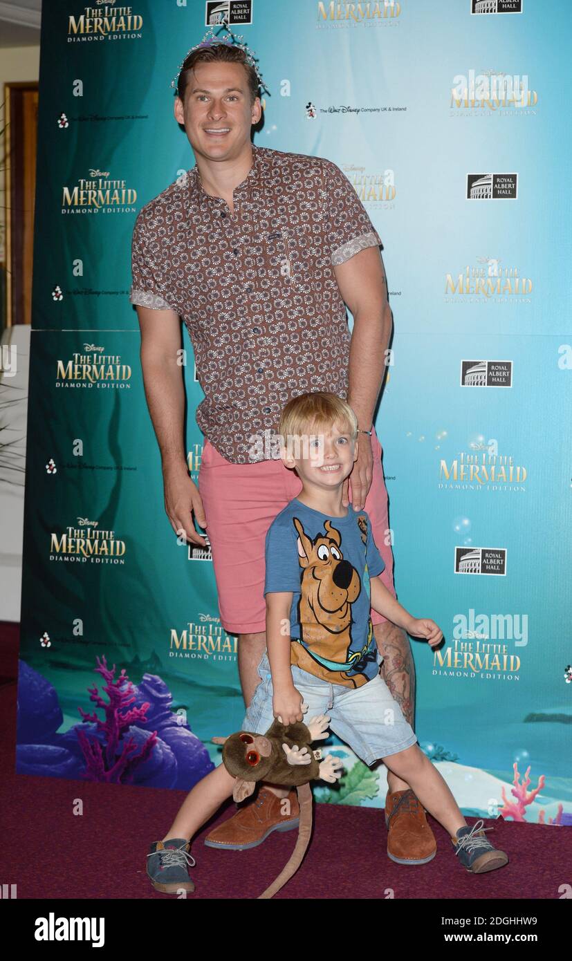 Ryan Lee Son Lee Ryan And Son Arriving At The Blue Ray Launch Of The