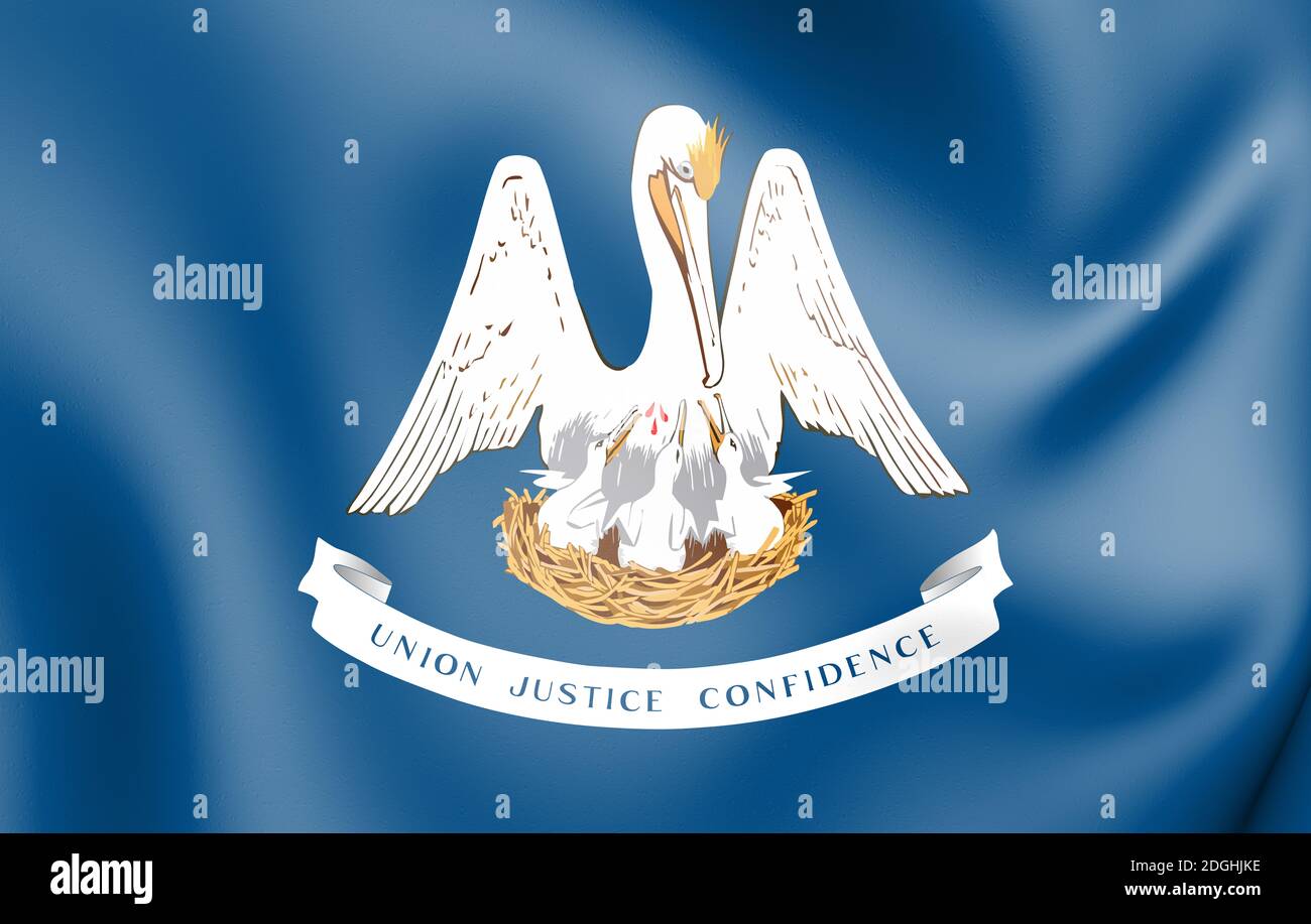 Flag of Louisiana Stock Photo - Alamy