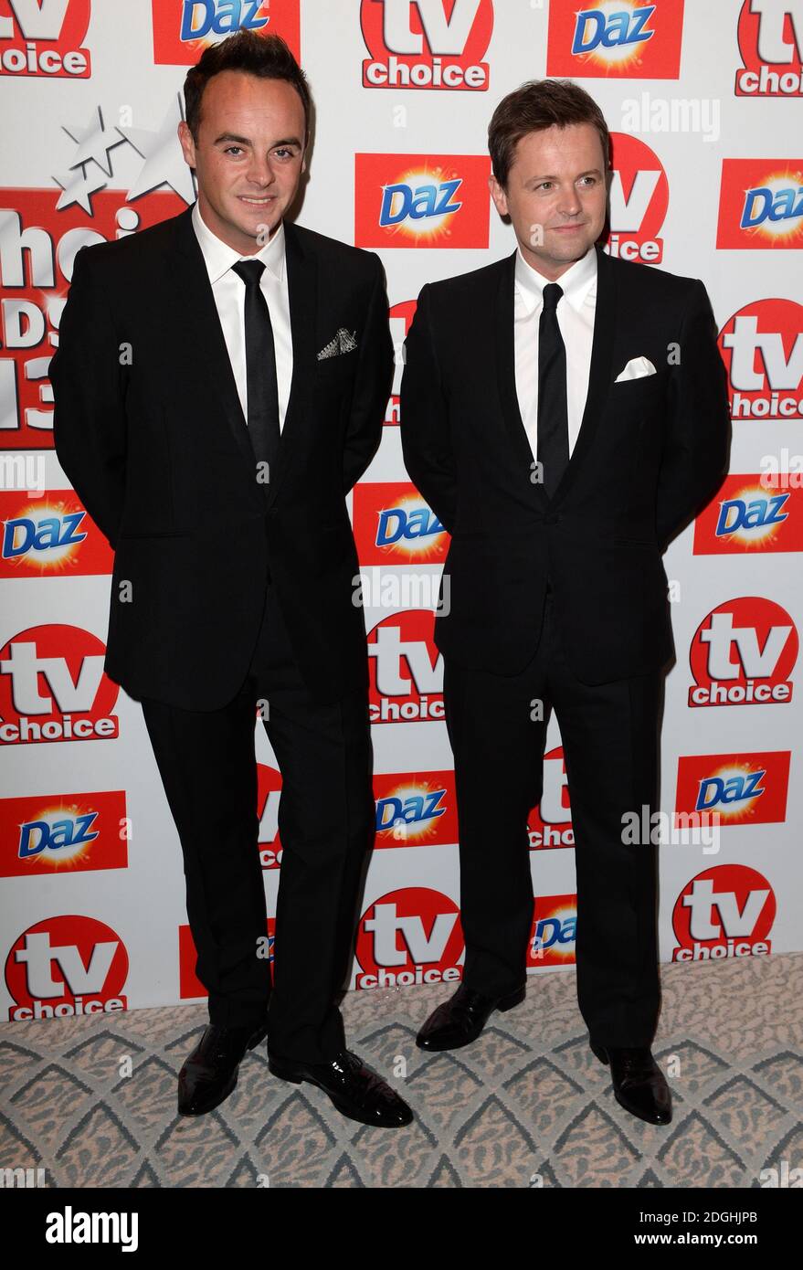 Ant and Dec, aka Anthony McPartlin and Declan Donnelly arriving at The ...