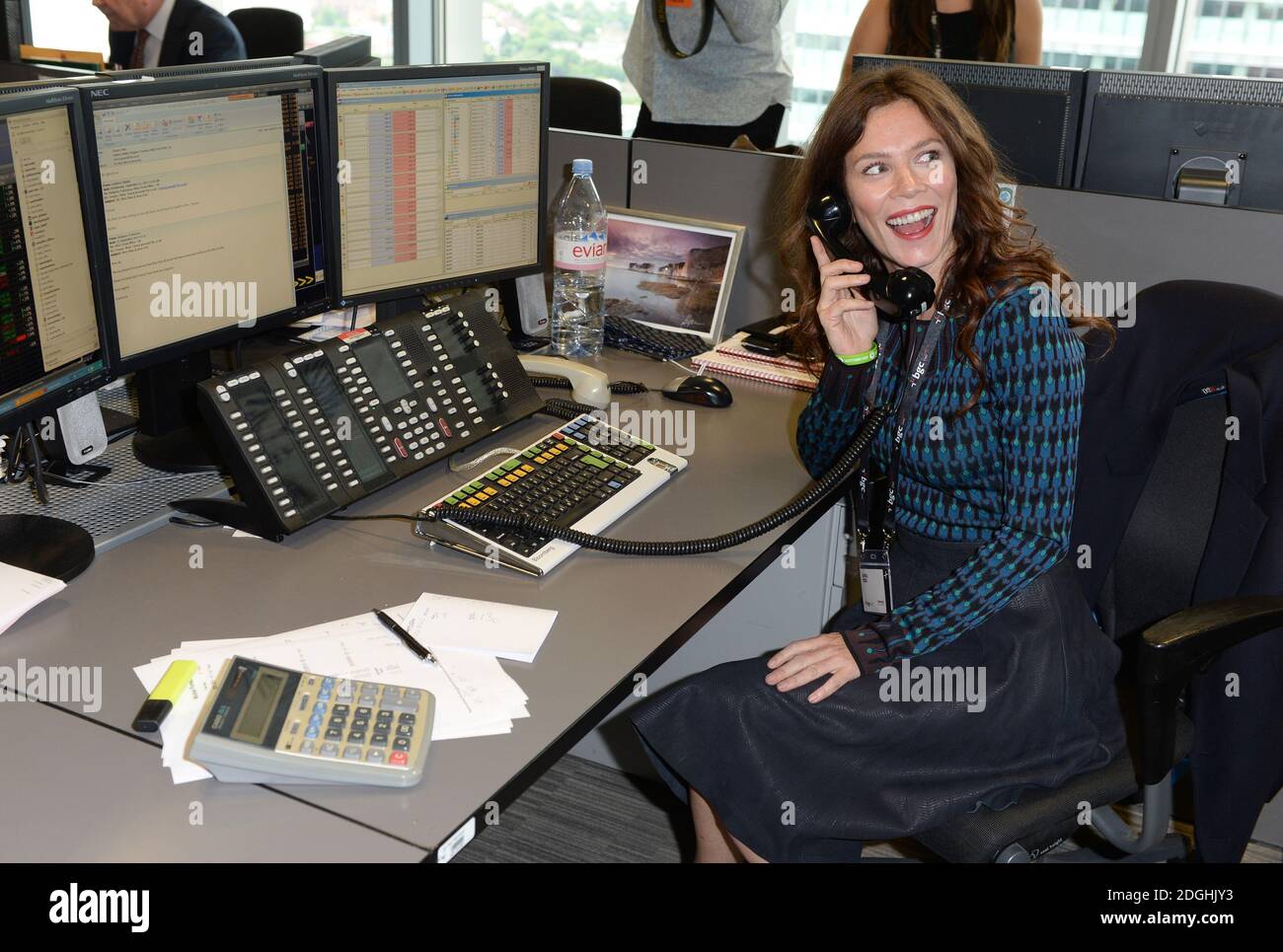 Anna Friel attending the BGC Charity Day, Barclays, Canary Wharf ...