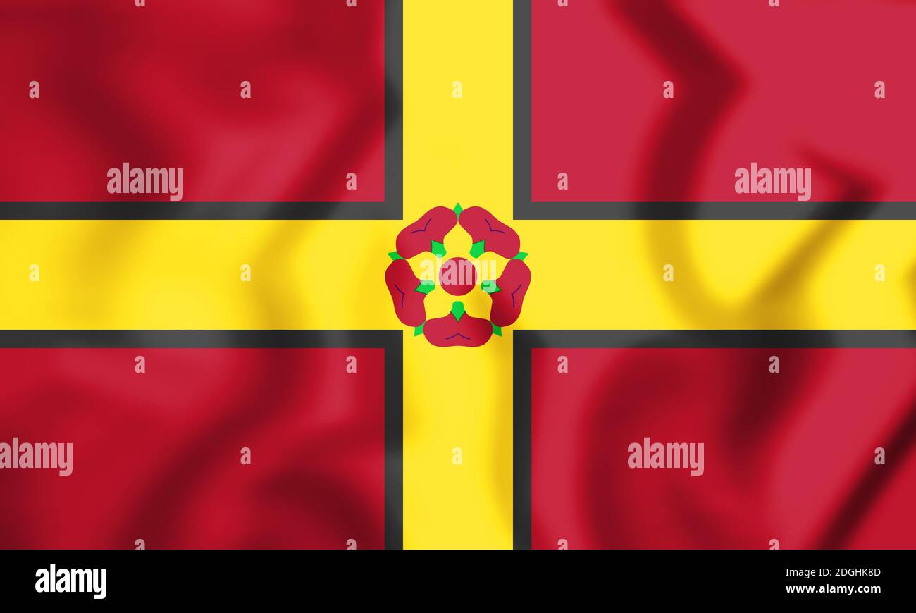 Flag of Northamptonshire Stock Photo - Alamy