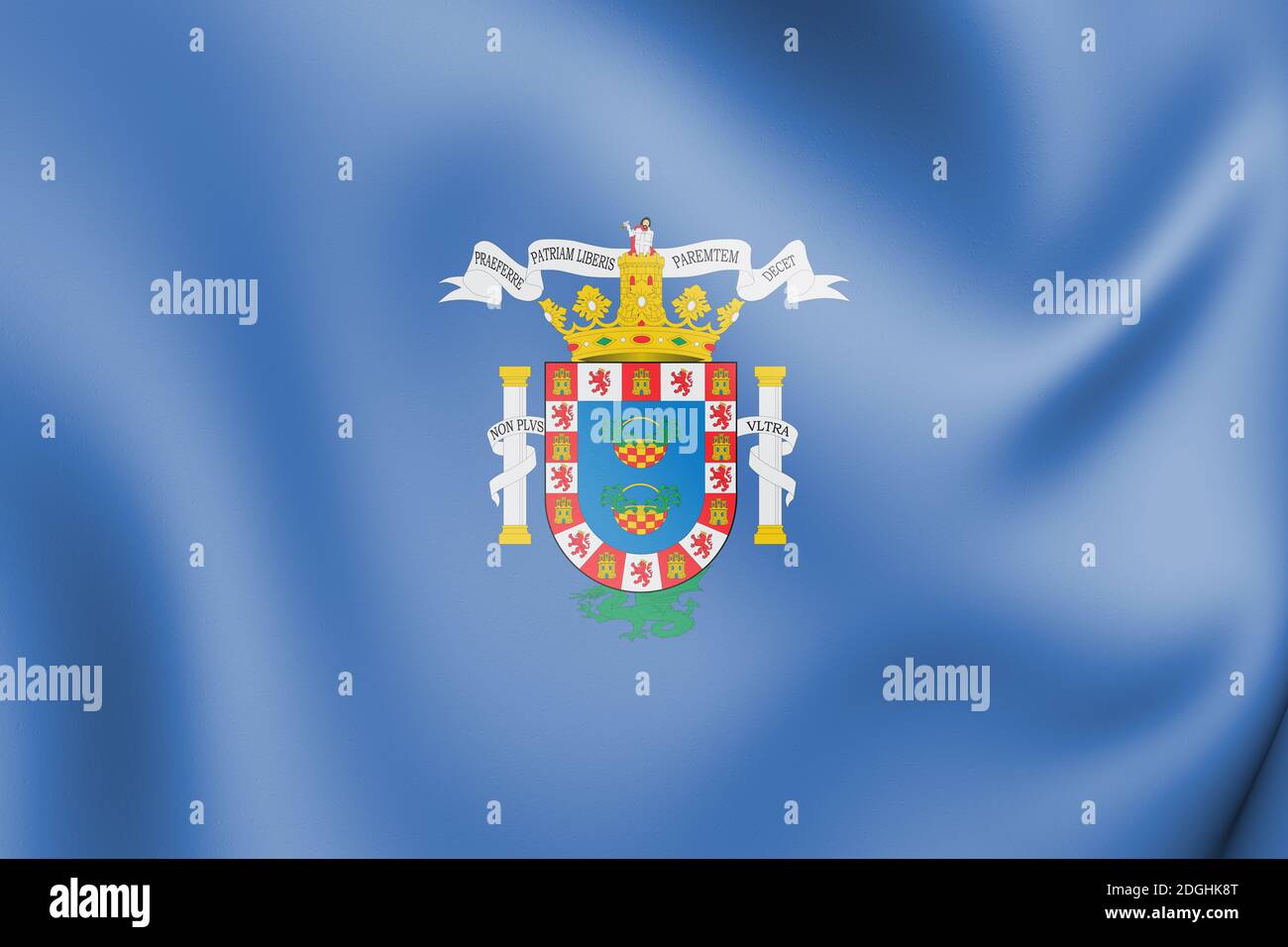 Flag Of Melilla High Resolution Stock Photography and Images - Alamy