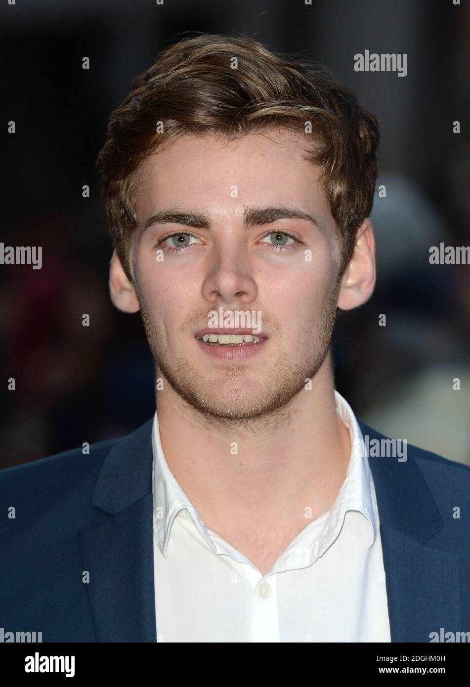 Thomas Law arriving at the world Premiere of Filth, Odeon Cinema ...