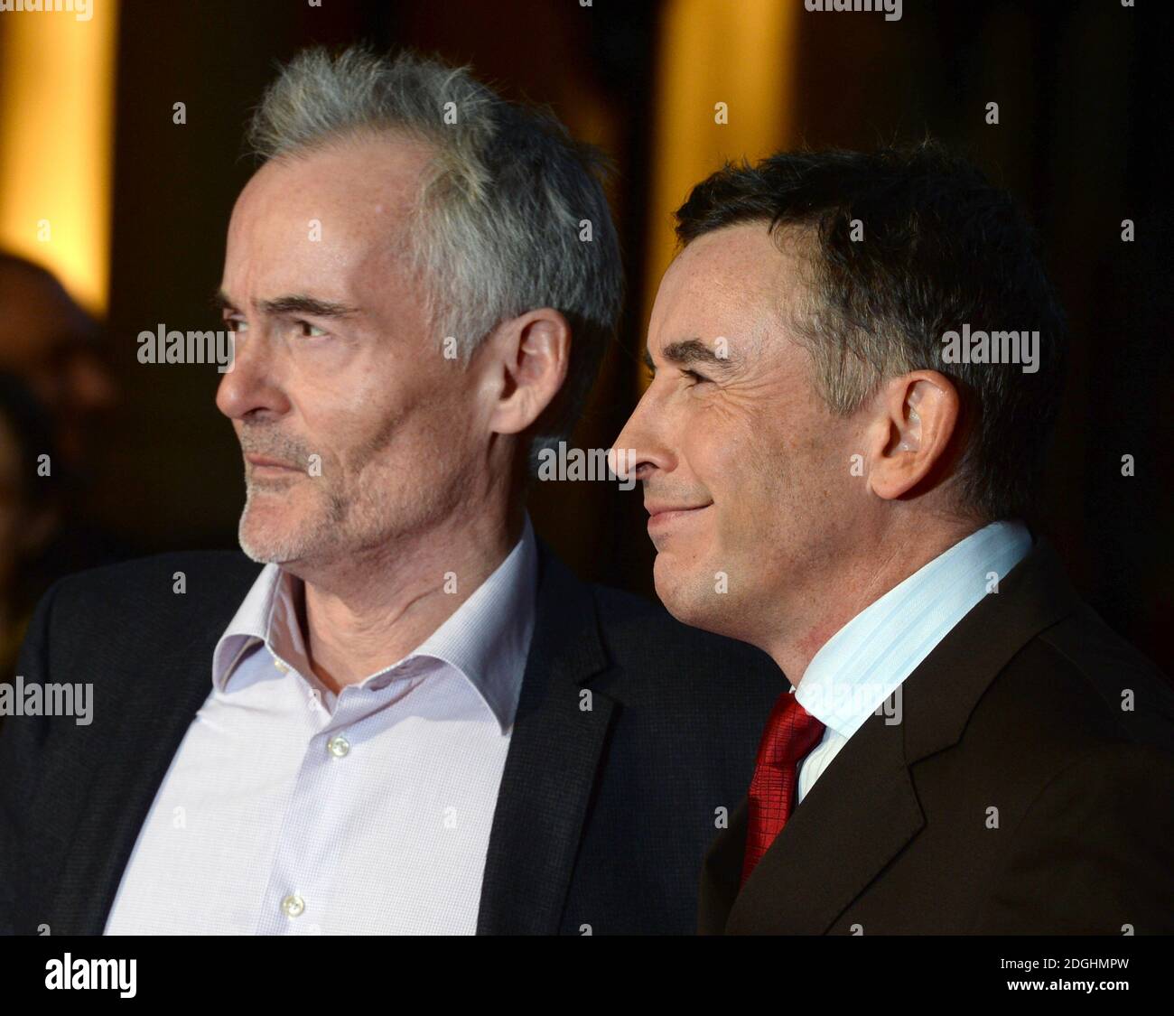 Martin Sixsmith and Steve Coogan arriving at the Philomena Premiere ...