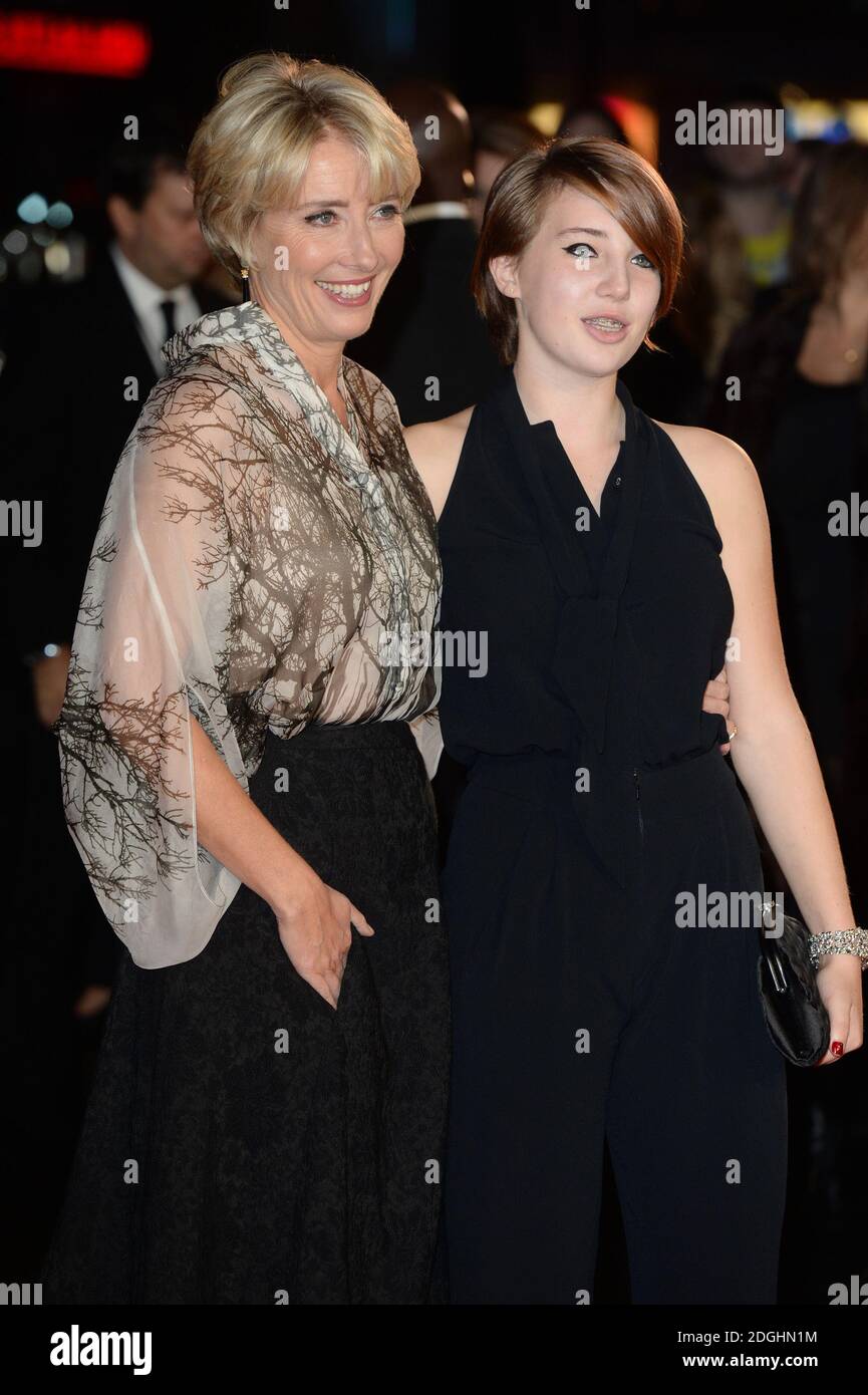 Emma thompson and daughter hi-res stock photography and images - Alamy