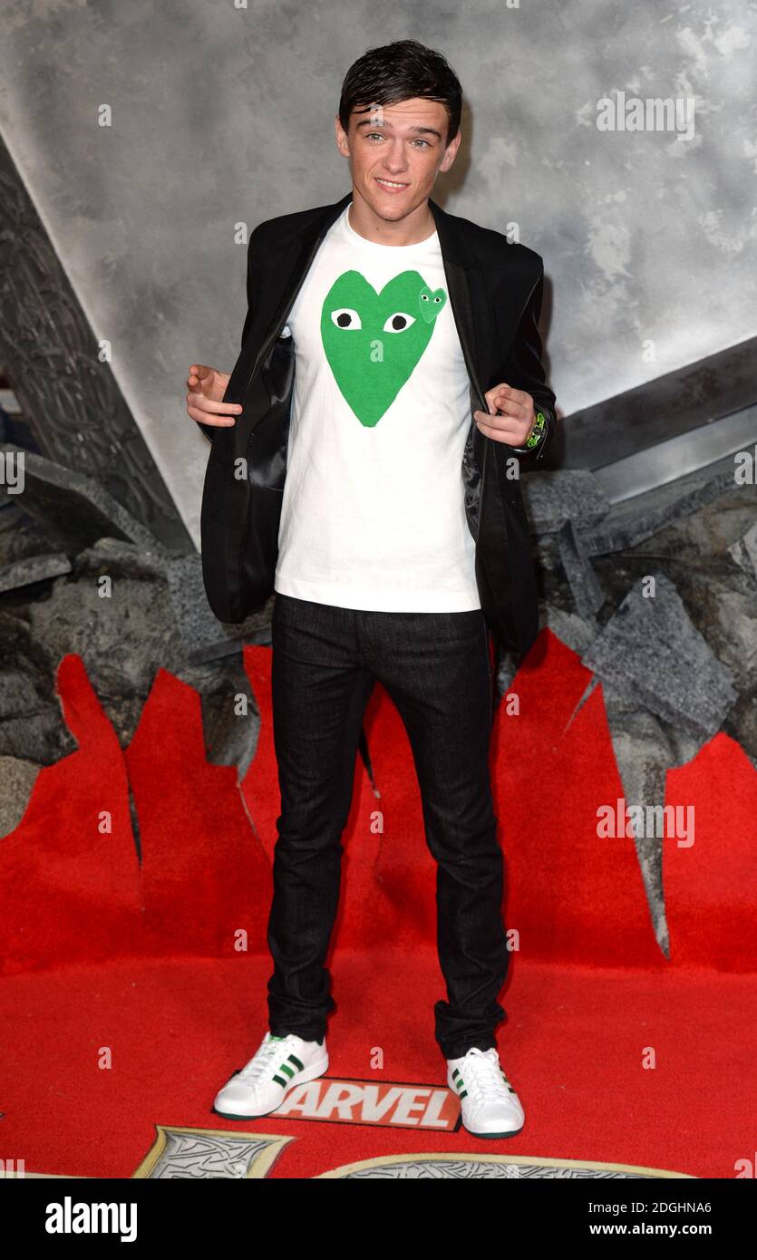 George sampson arriving for the world premiere of thor hi-res stock ...