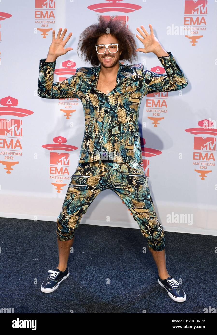 Redfoo attending the MTV EMA 2013 Press Conference, Westerunie ...