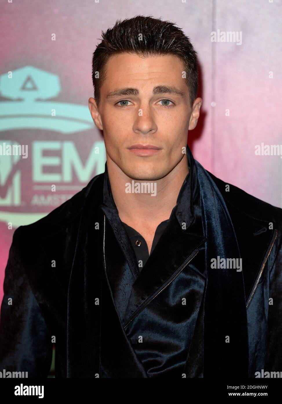 Colton Haynes arriving for the 2013 MTV Europe Music Awards at the ...