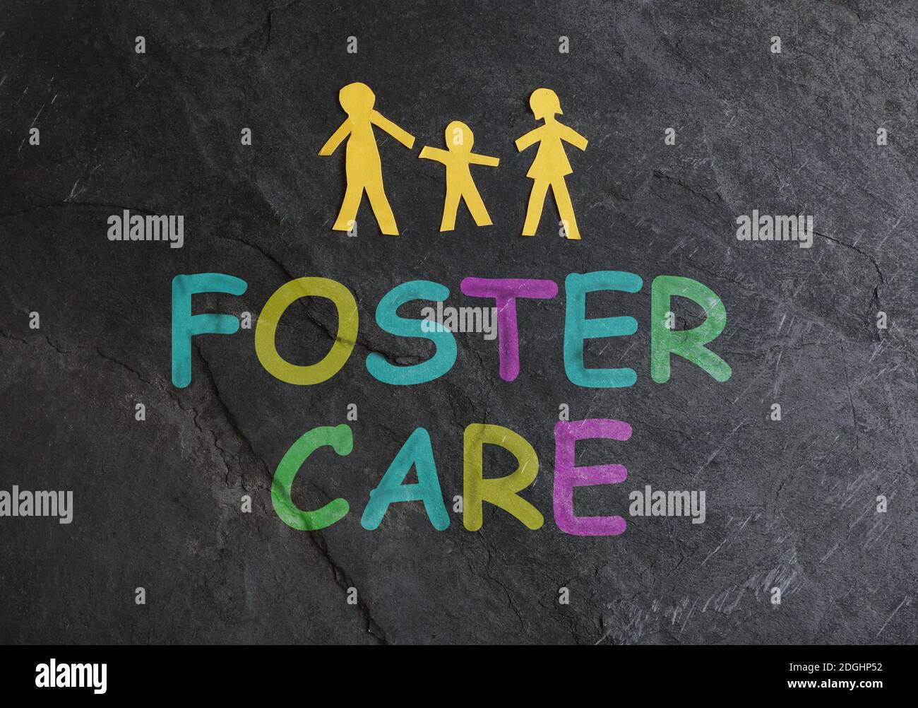 Foster Care Family Stock Photo - Alamy