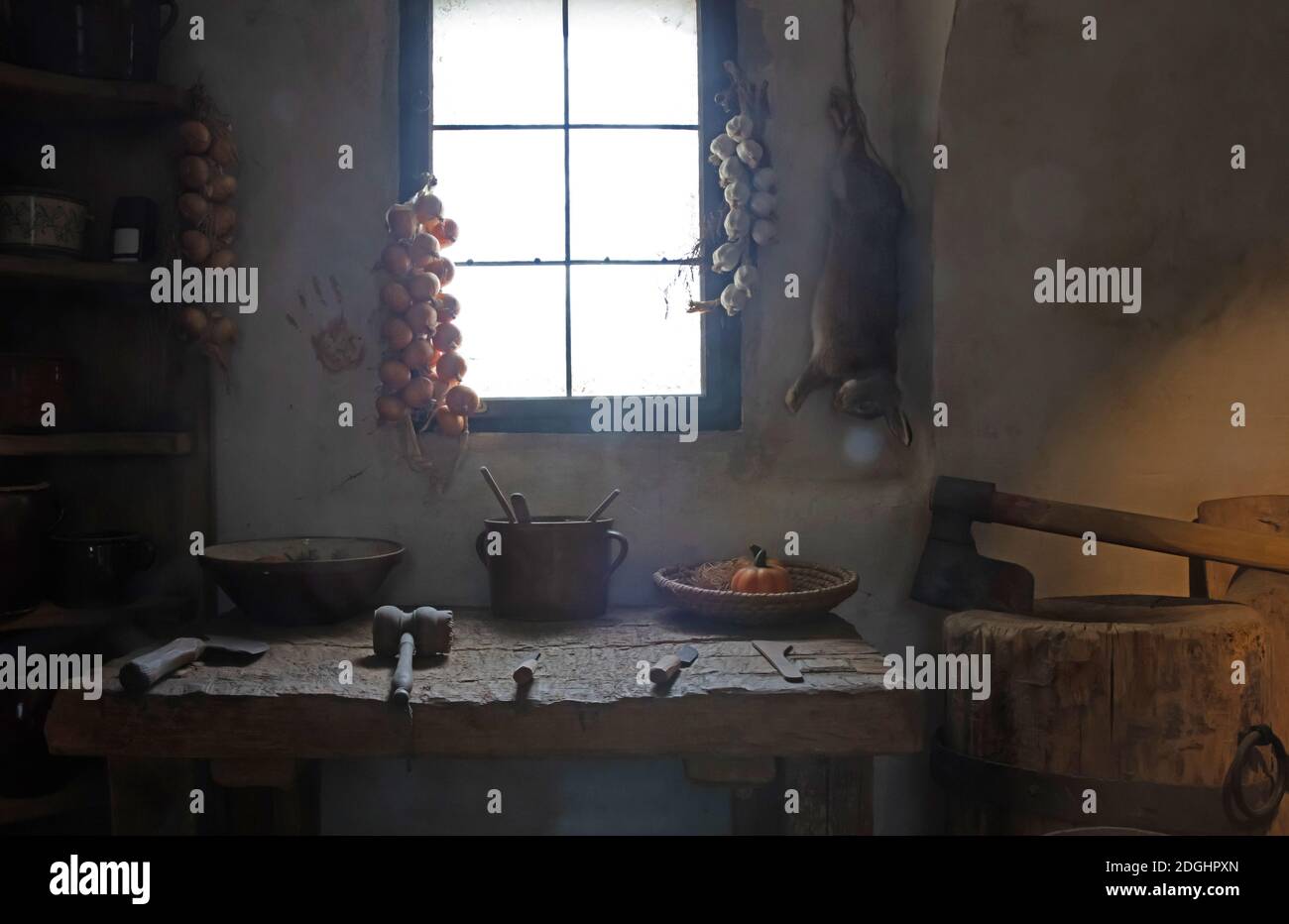 Medieval butchery hi-res stock photography and images - Alamy