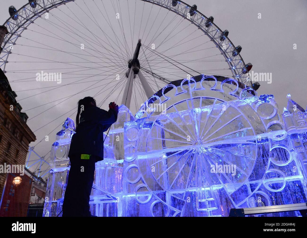 The EDF Energy London Eye has created a huge version of the iconic ...