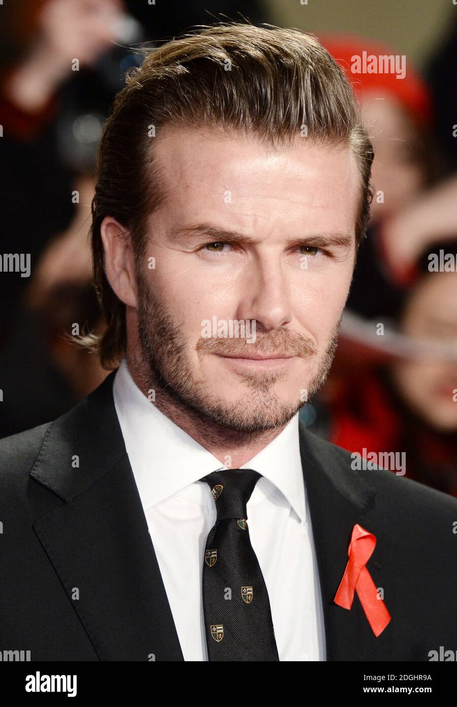 David Beckham arriving at the World Premiere of Class of 92, Odeon West ...
