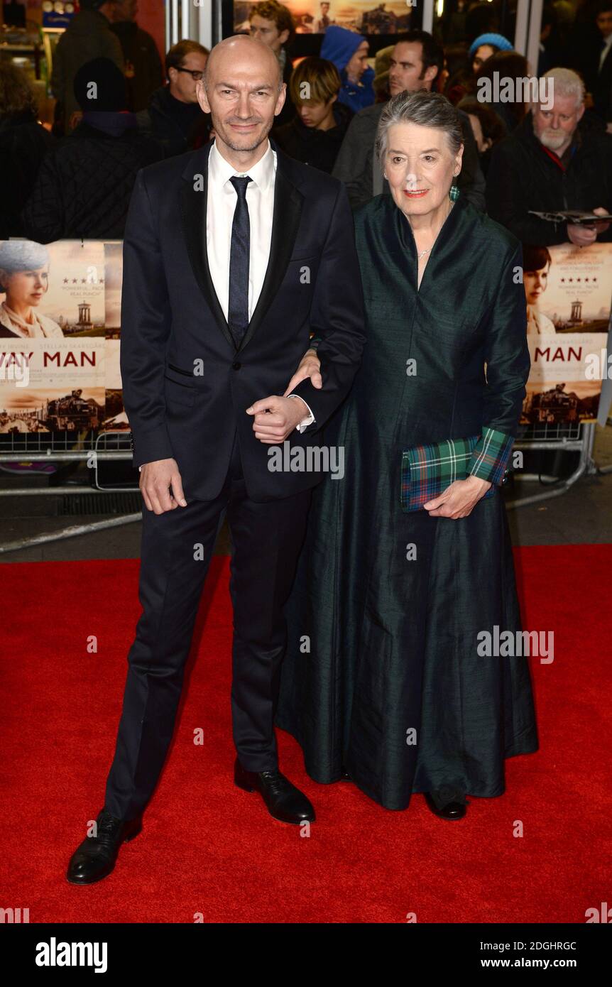 Jonathan Teplitzky and Patti Lomax arriving at the UK Premiere of The ...